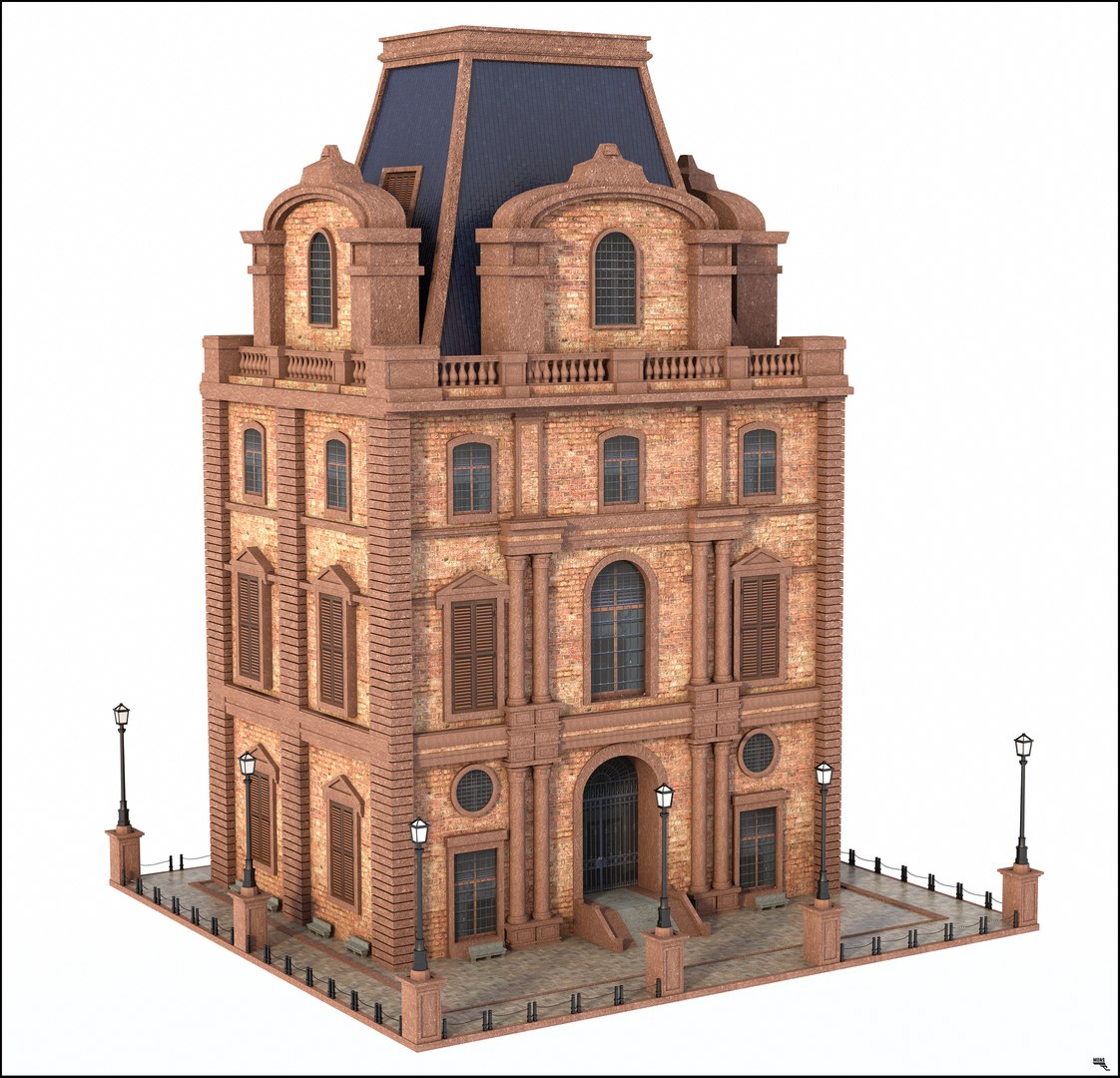 Building 3D Model - TurboSquid 1223294