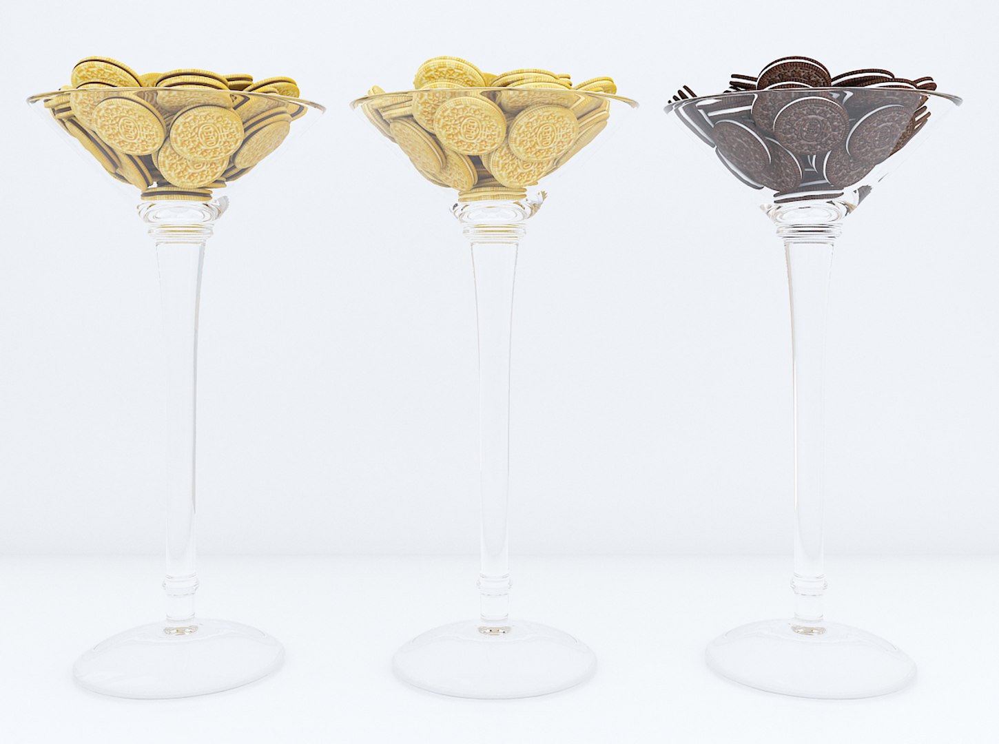 3D Oreo Set - TurboSquid 1911408