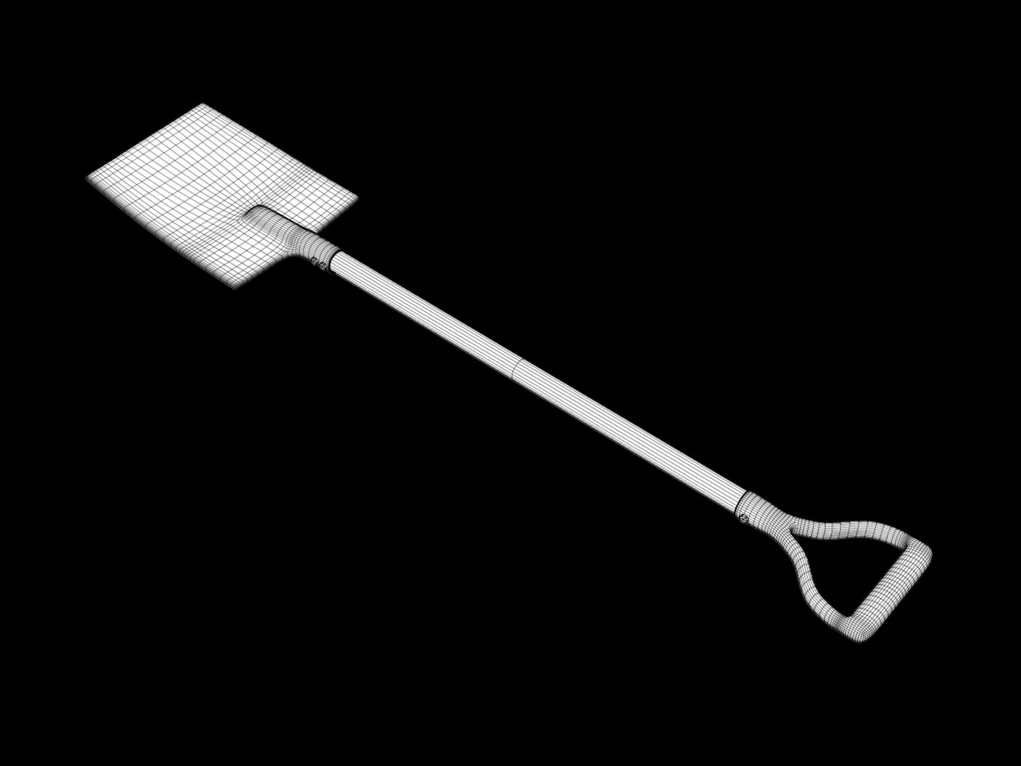 3d Model Spade
