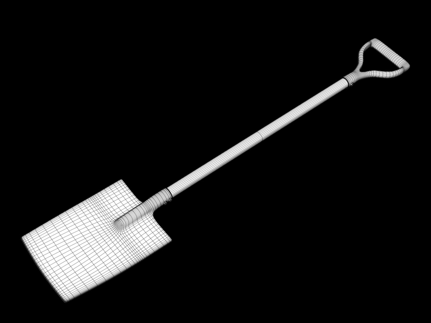 3d Model Spade