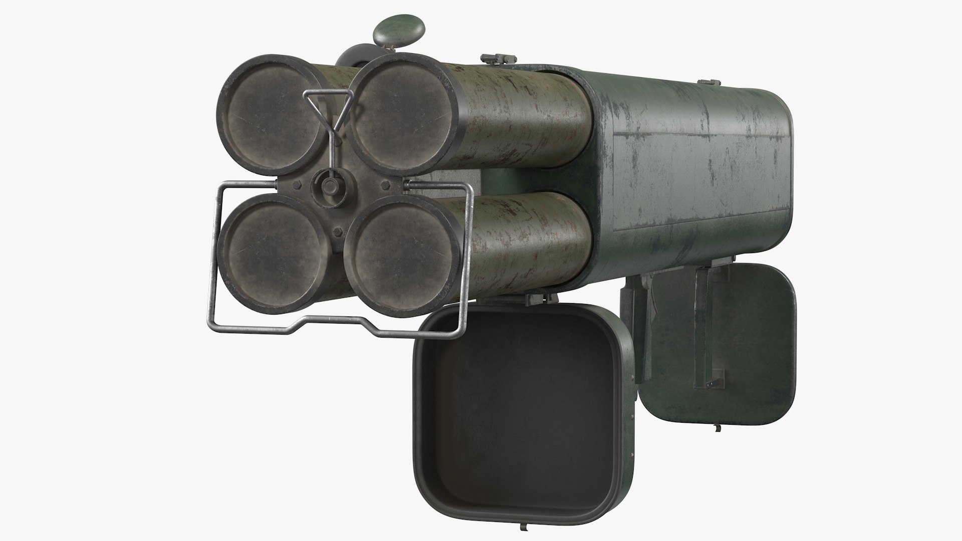 Incendiary rocket launcher m202a1 3D model - TurboSquid 1602422