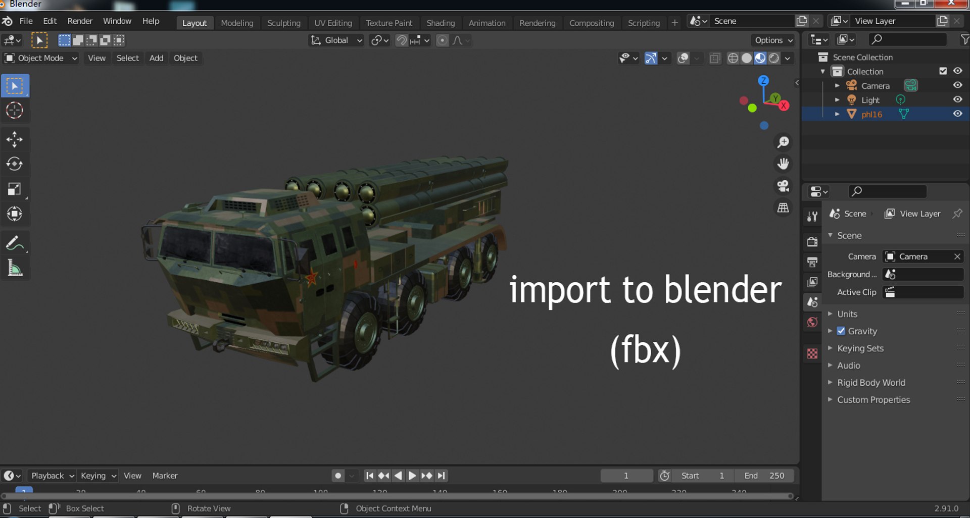 Chinese Phl16 Rocket System 3D Model - TurboSquid 2023154