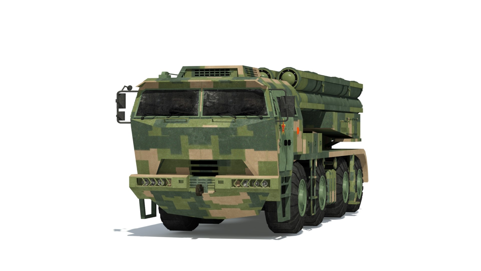Chinese Phl16 Rocket System 3D Model - TurboSquid 2023154