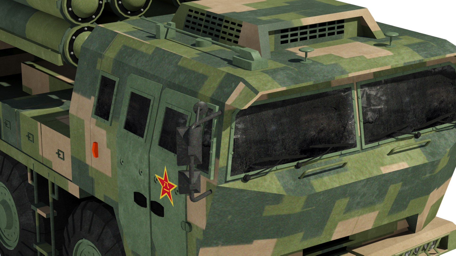 Chinese Phl16 Rocket System 3D Model - TurboSquid 2023154