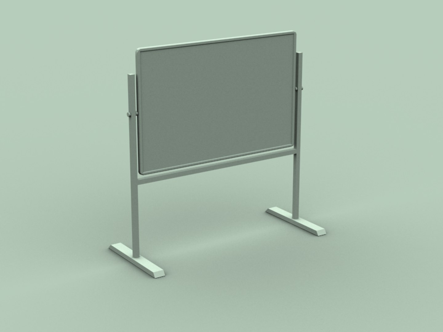 3d Whiteboard White Model