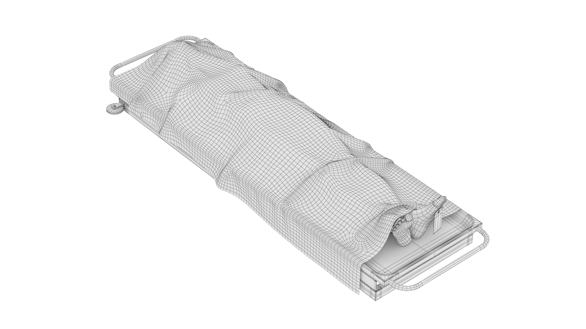 Realistic Dead Body Covered 3D Model - TurboSquid 1447538