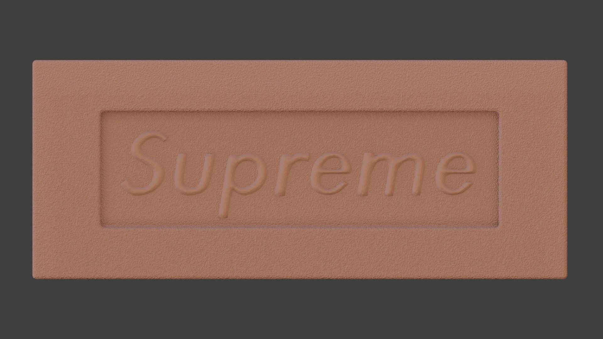 3D Supreme Brick - TurboSquid 1592917