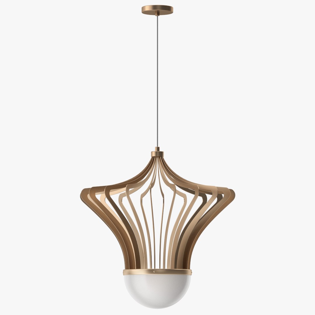 Isaac light - chandelier 3D model - TurboSquid 1266082
