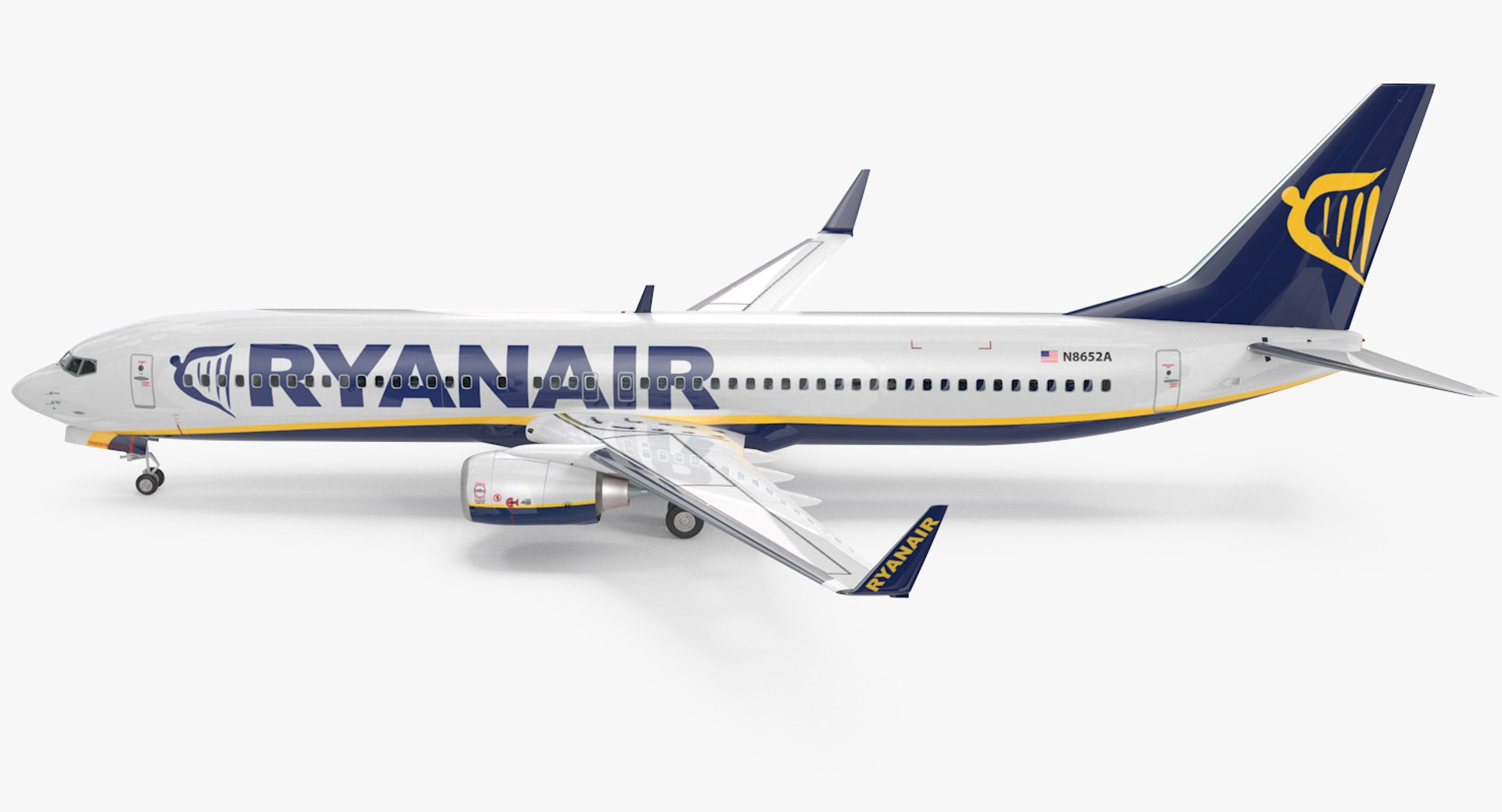 Boeing 737-900 interior ryanair 3D model - TurboSquid 1171794