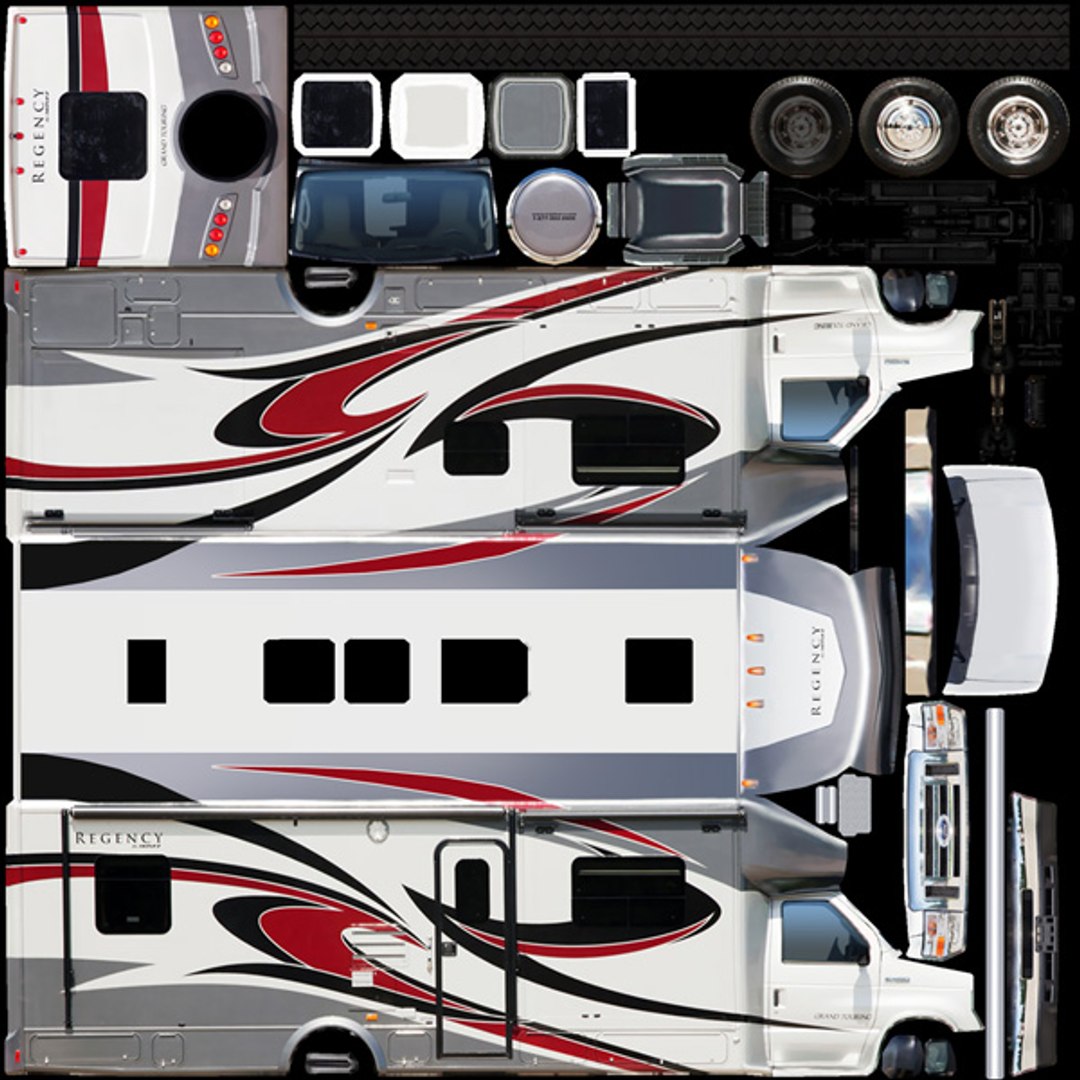 2013 Triple E Regency 3d Model