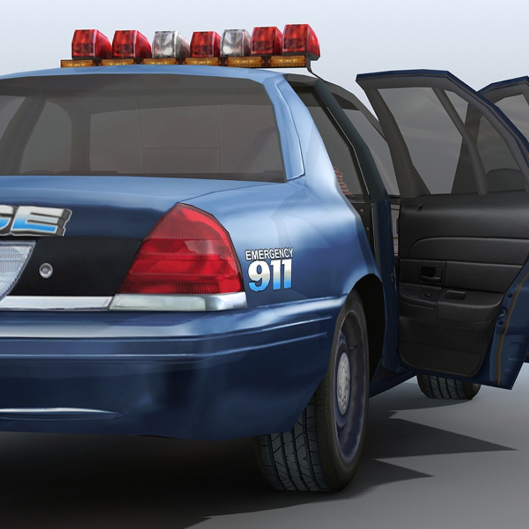 3d Car Police Supervisor