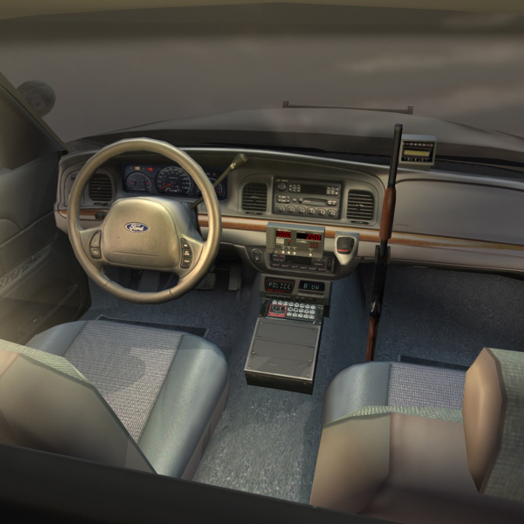 3d Car Police Supervisor