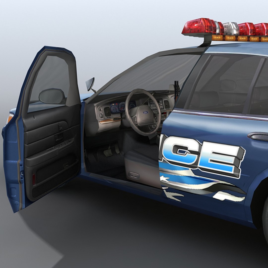 3d Car Police Supervisor