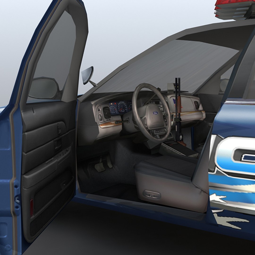 3d Car Police Supervisor