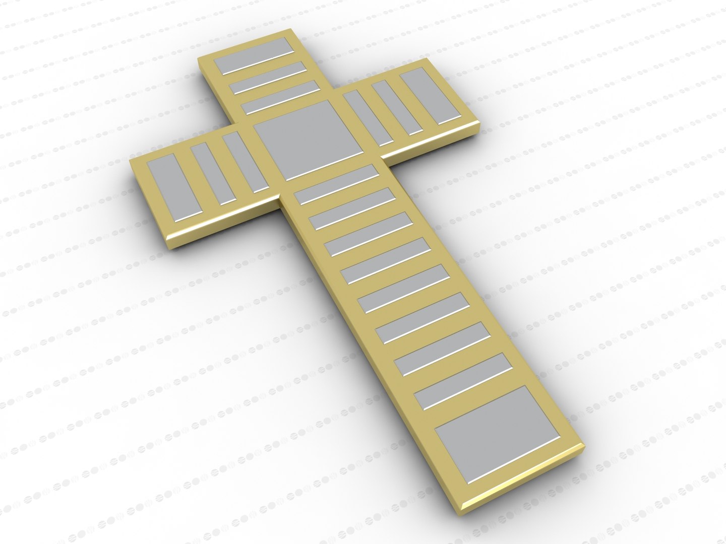 3D cross model - TurboSquid 1474891