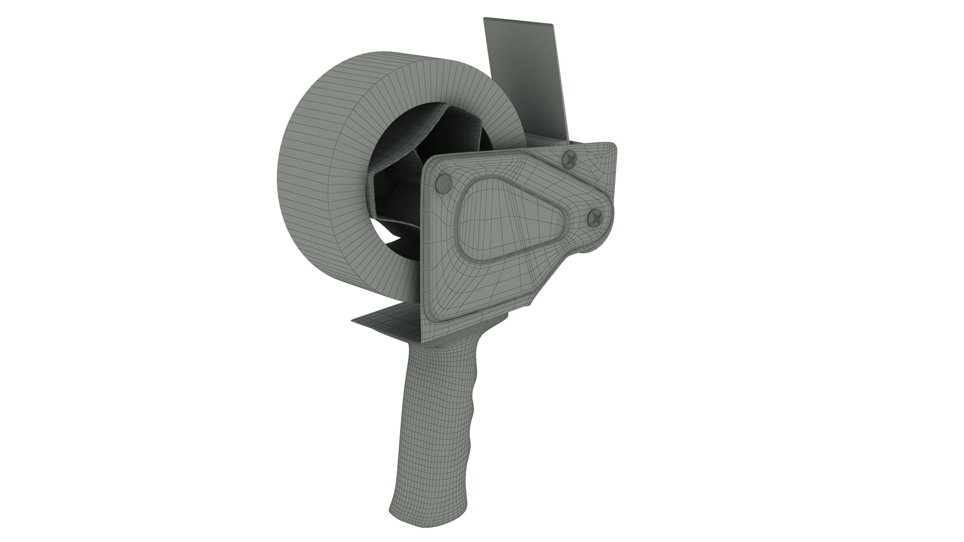 3D Packing Tape With Dispencer - TurboSquid 2224145