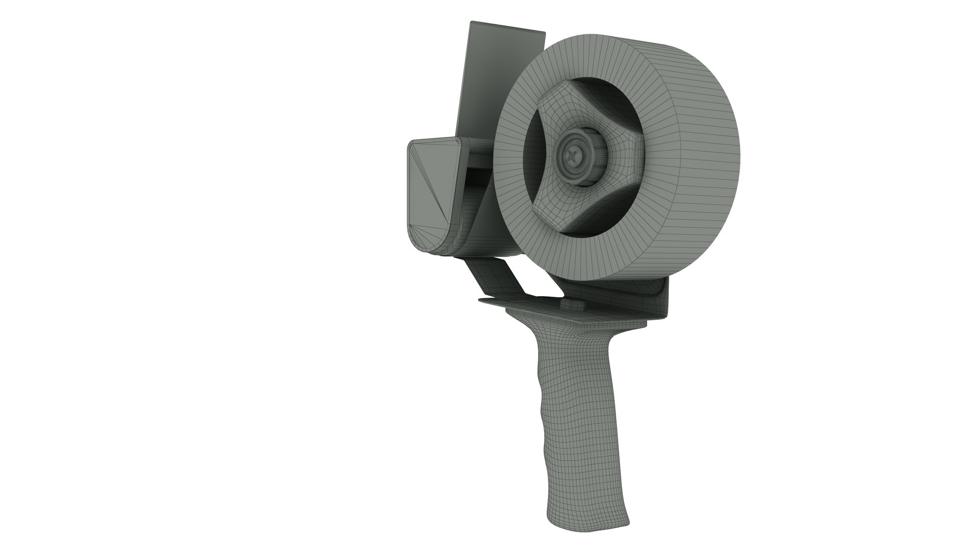 3D Packing Tape With Dispencer - TurboSquid 2224145