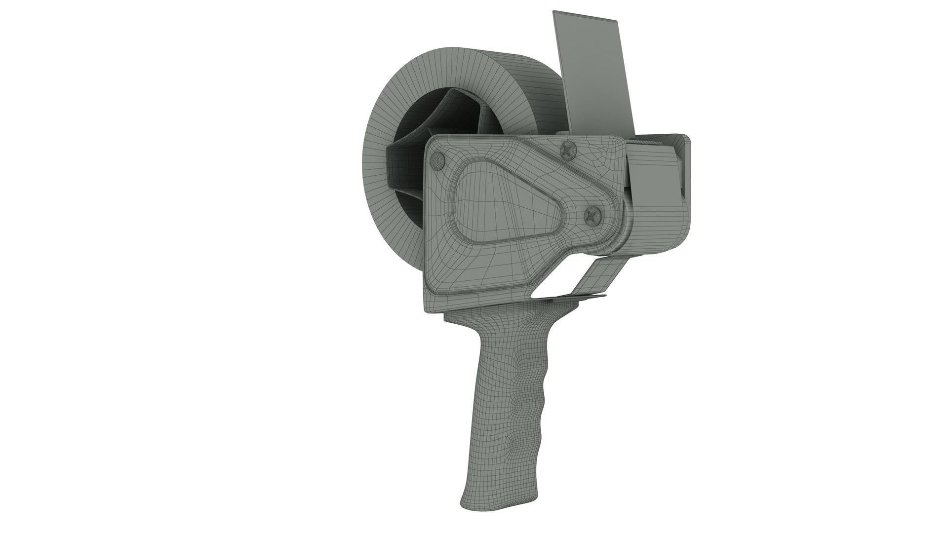 3D Packing Tape With Dispencer - TurboSquid 2224145