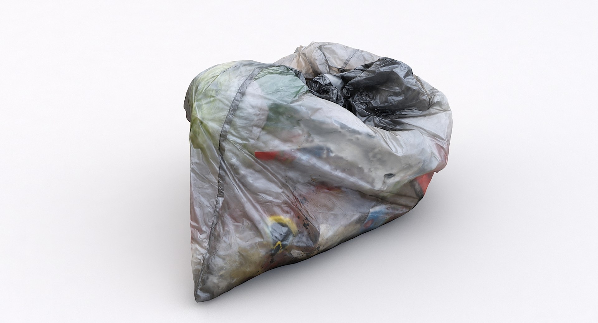 3D Garbage Bag Model - TurboSquid 1391802