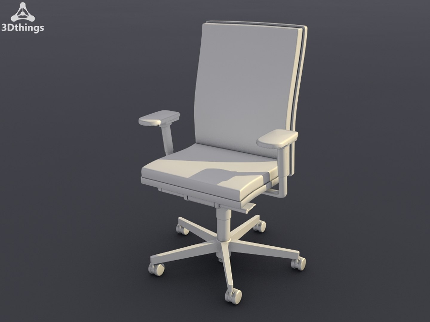 3d Model Of Conference Chair Mr 24