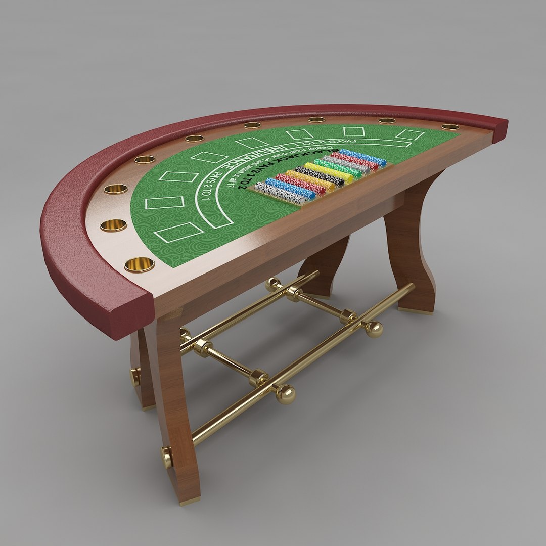 3d Blackjack Table 5 Model