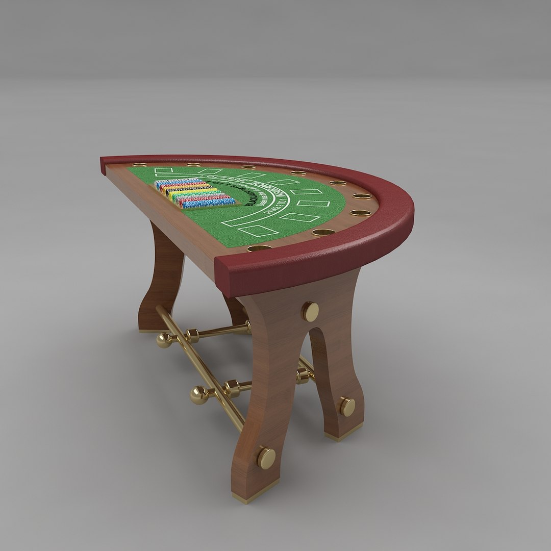 3d Blackjack Table 5 Model