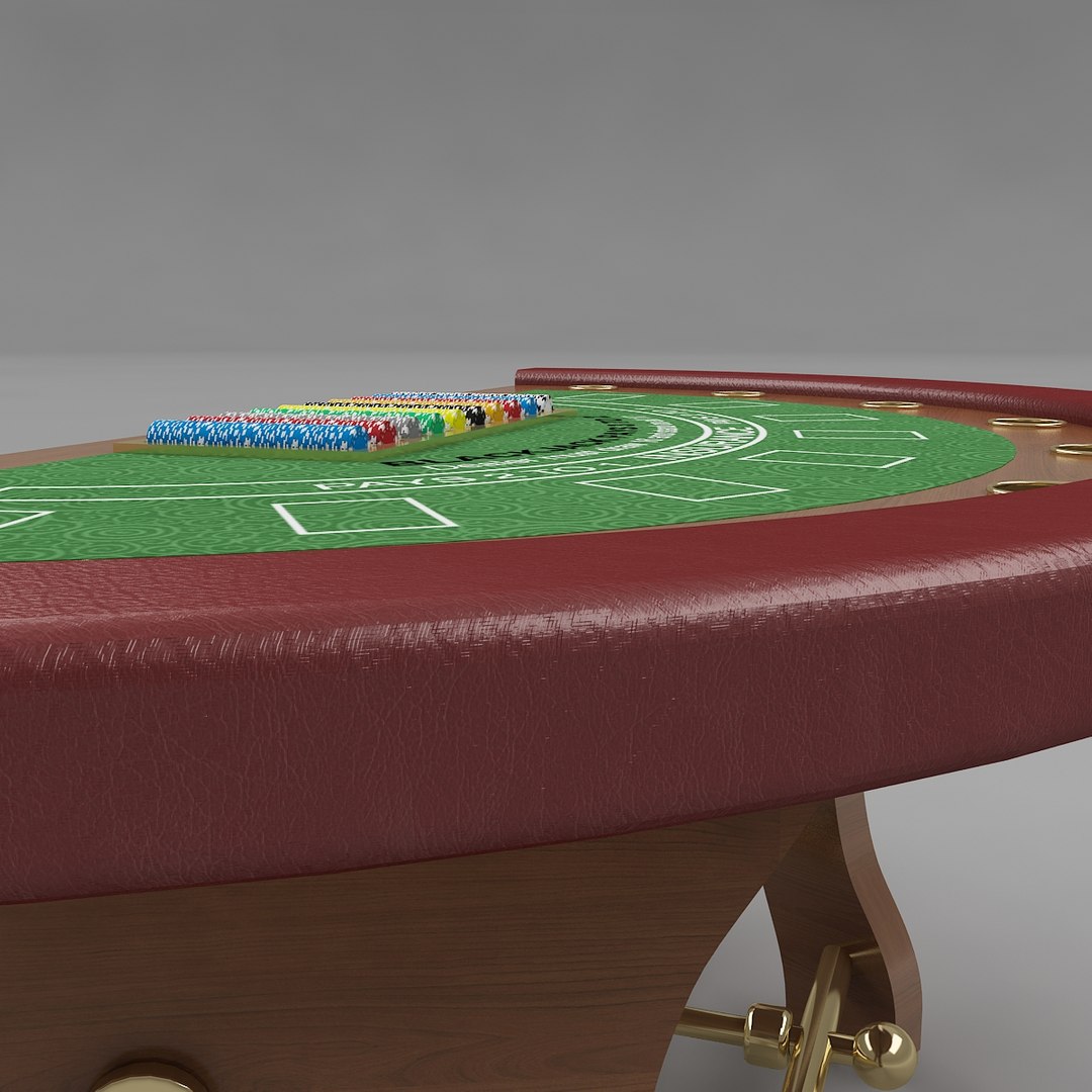 3d Blackjack Table 5 Model