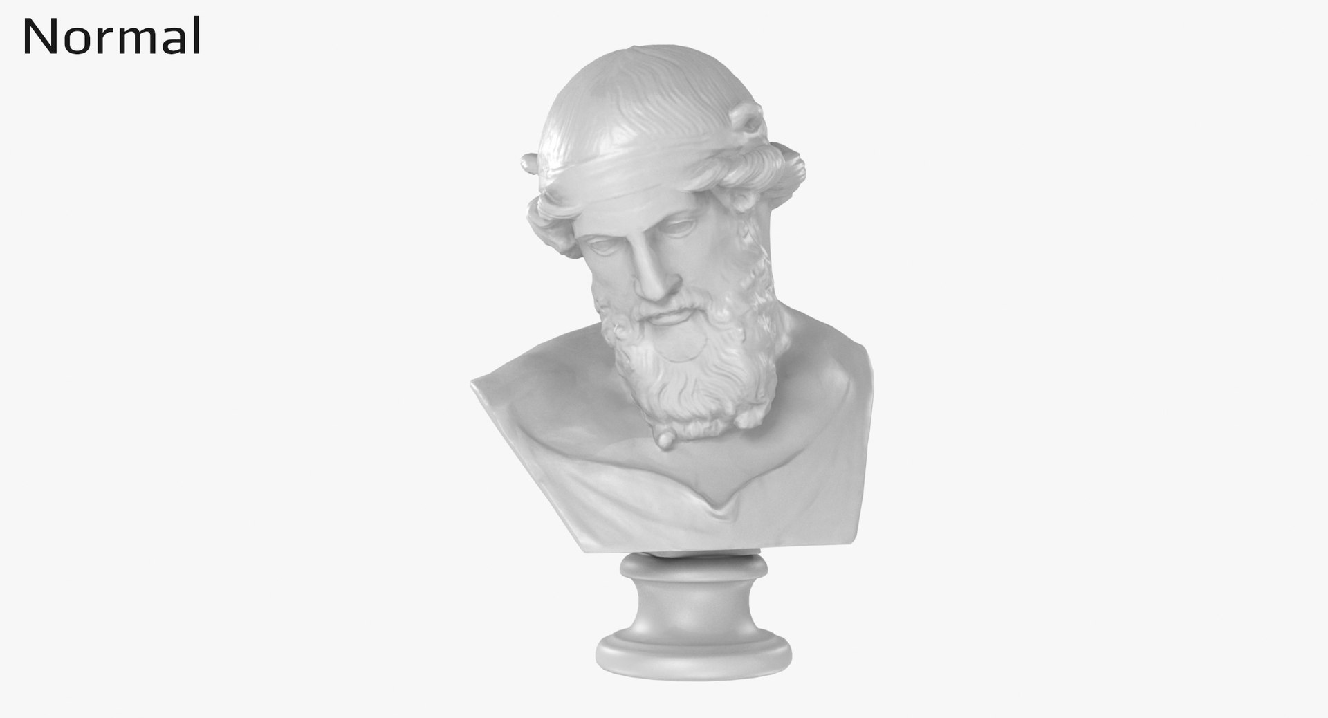 3D model priapus bust - TurboSquid 1583559