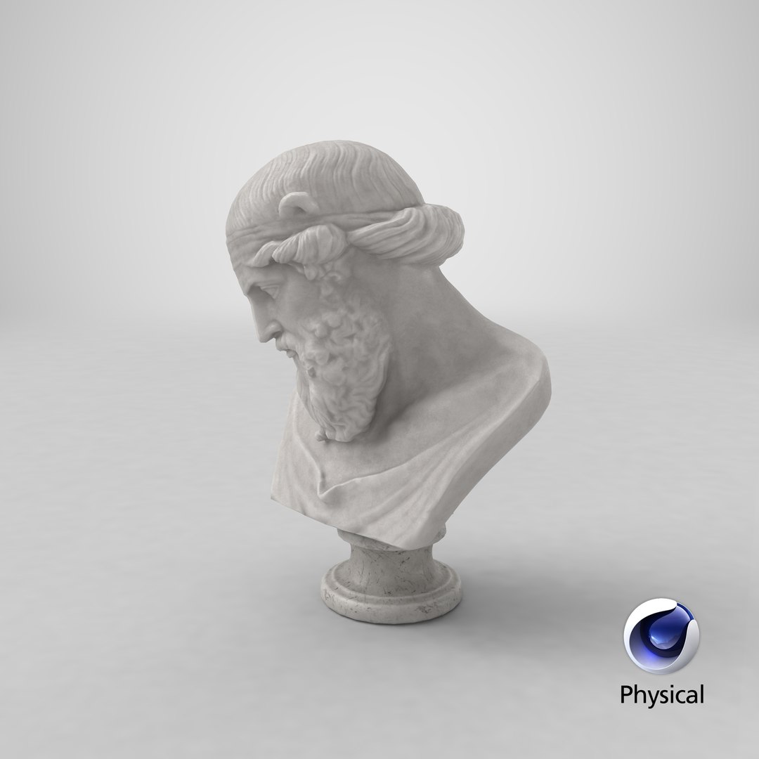 3D Model Priapus Bust - TurboSquid 1583559