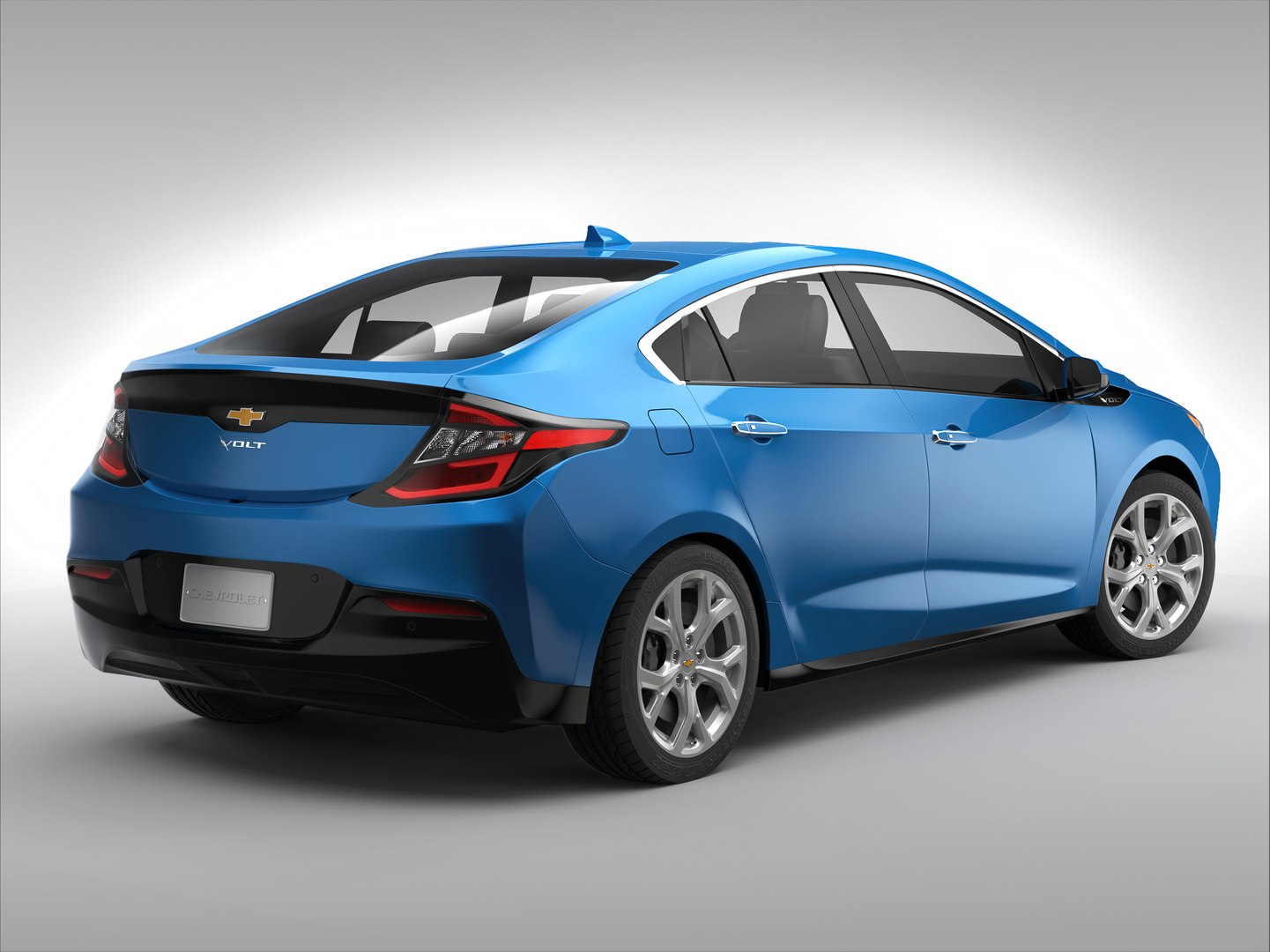 Chevrolet Volt Ev 3d Model
