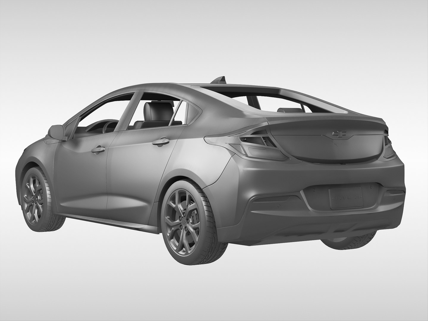 Chevrolet Volt Ev 3d Model