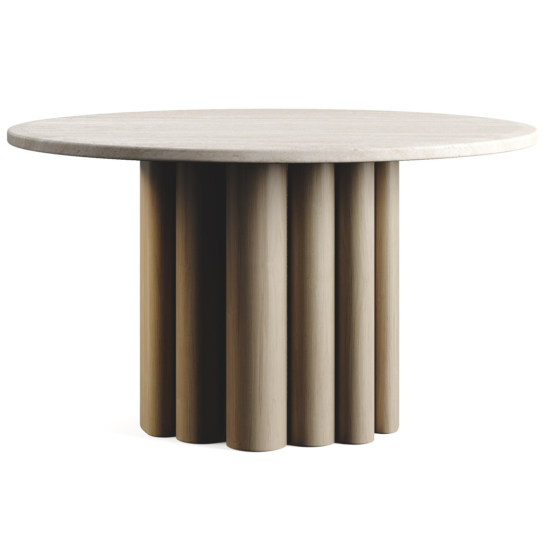3D Sixpenny Enzo Dining Table - TurboSquid 2076586