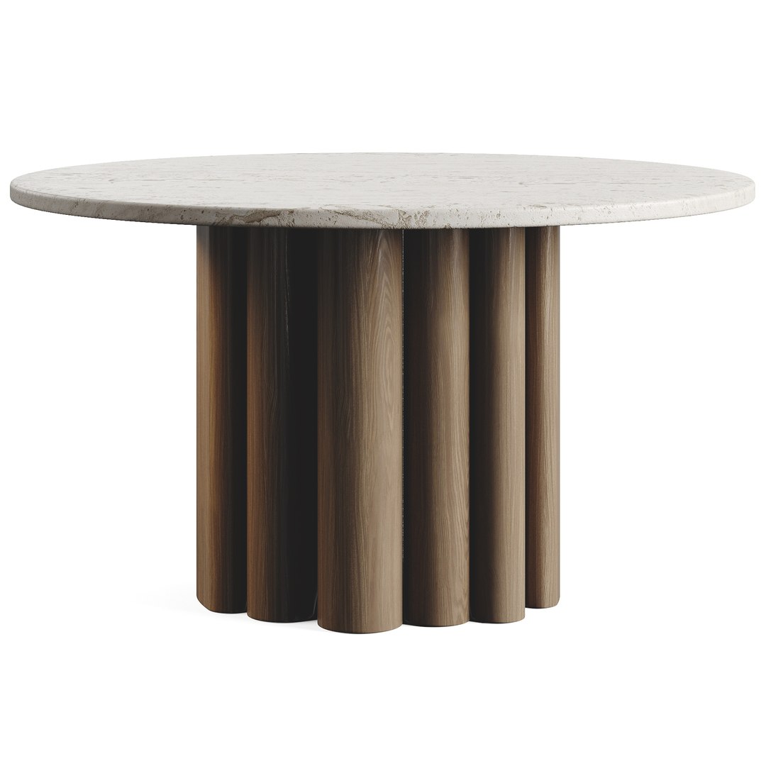 3D Sixpenny Enzo Dining Table - TurboSquid 2076586