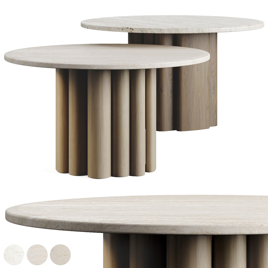 3D Sixpenny Enzo Dining Table - TurboSquid 2076586