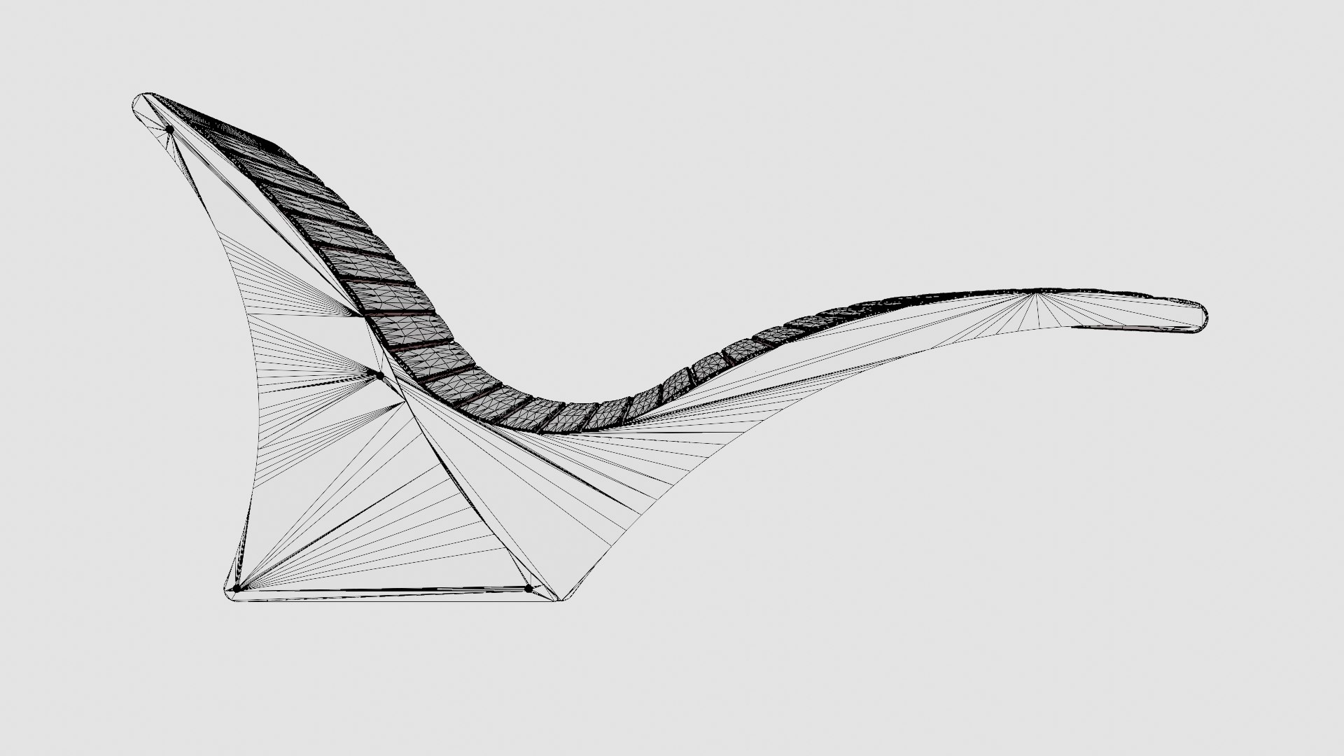 Sunbath Chair 3D Model - TurboSquid 2315516