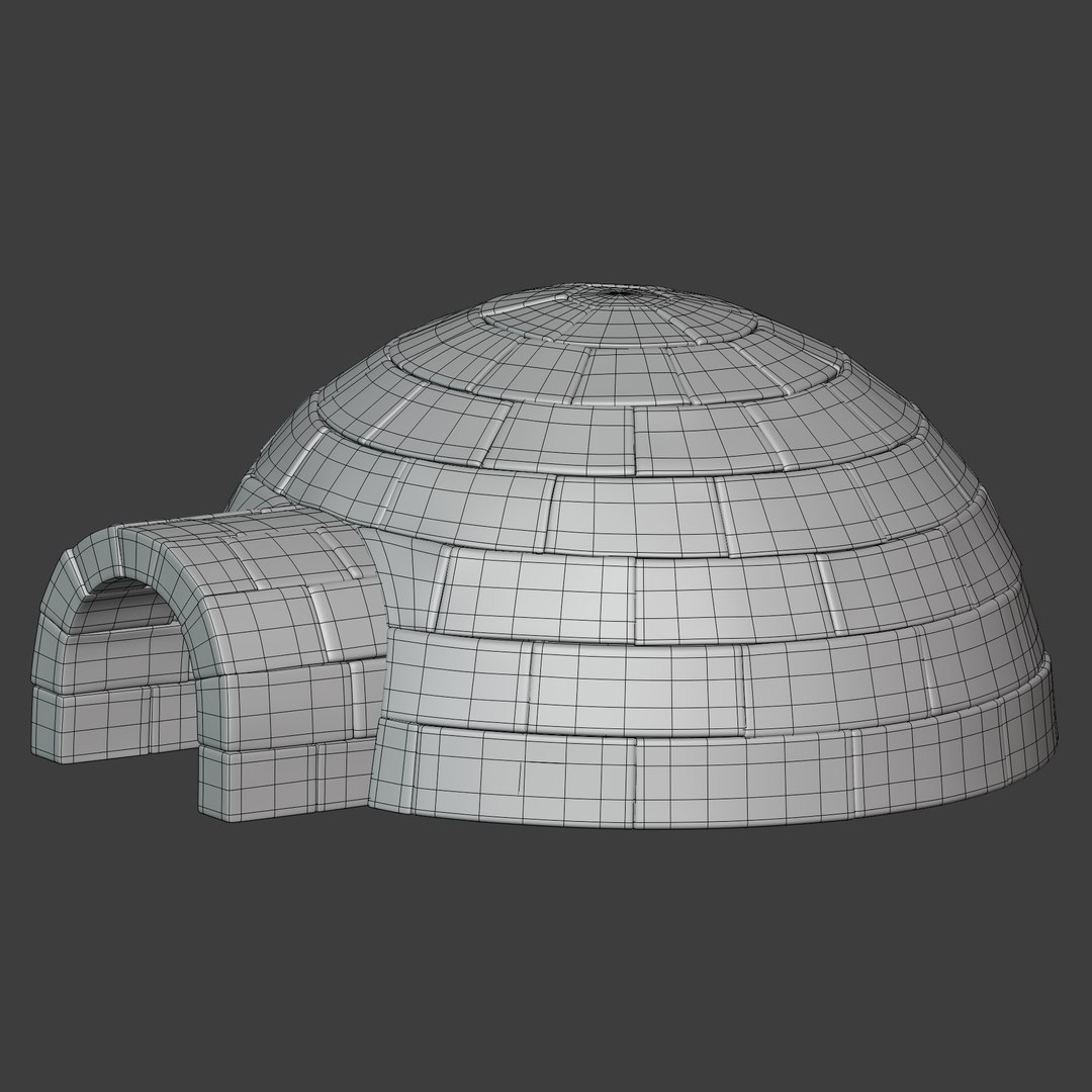 3D Igloo - TurboSquid 2234083