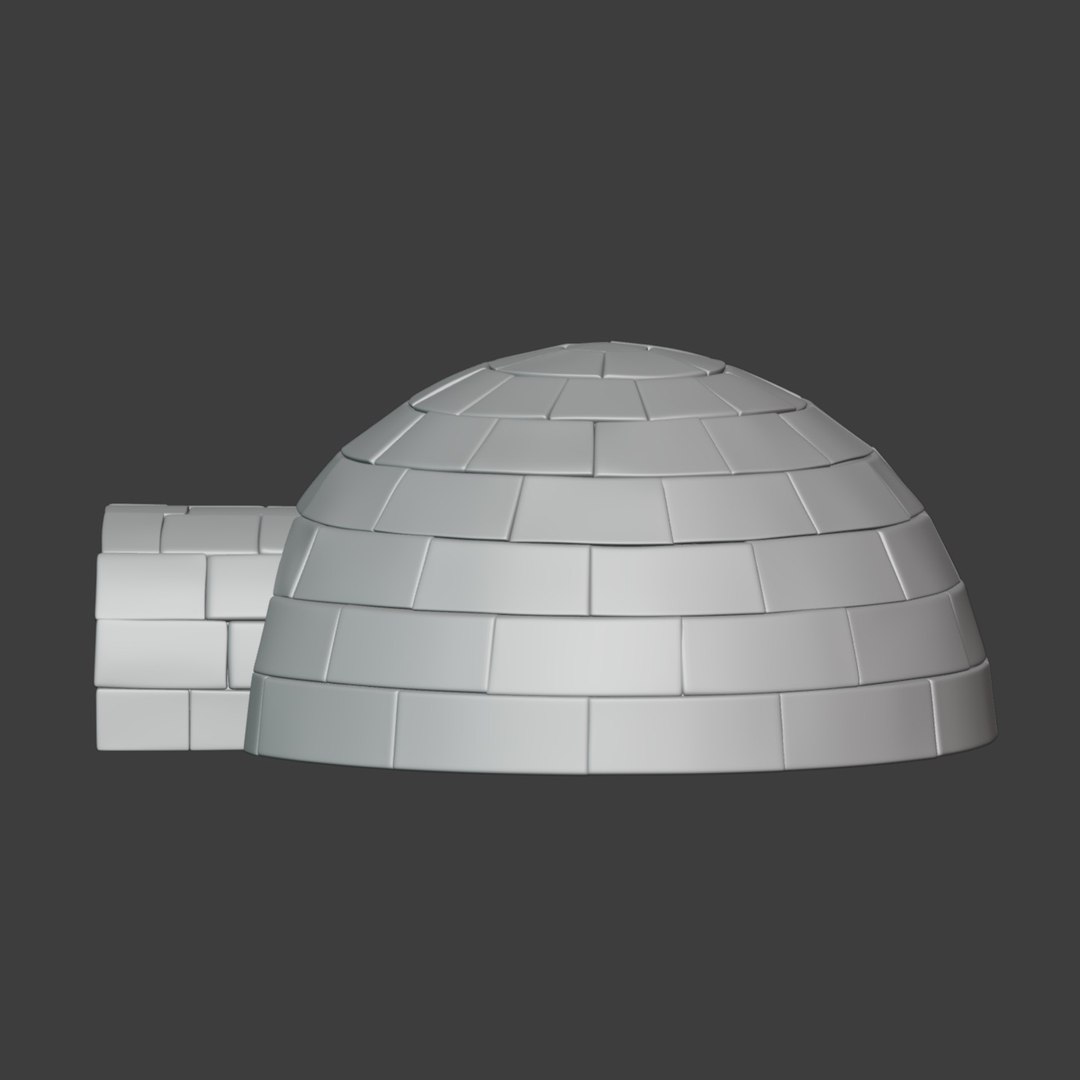 3D Igloo - TurboSquid 2234083