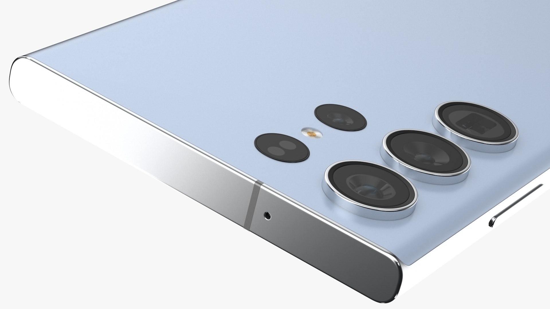 3D Samsung Galaxy S23 Ultra Sky Blue - TurboSquid 2025014