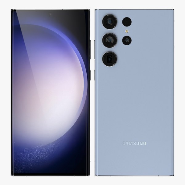 modelo 3d Samsung Galaxy S23 Ultra Sky Blue - TurboSquid 2025014