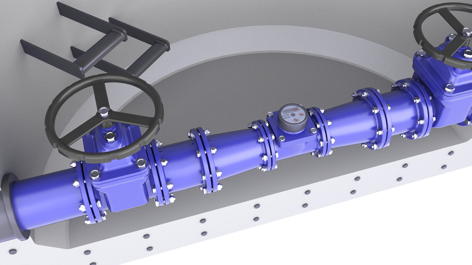 3D Underground Water Meter Well Diagram Inside 6 - TurboSquid 1764607