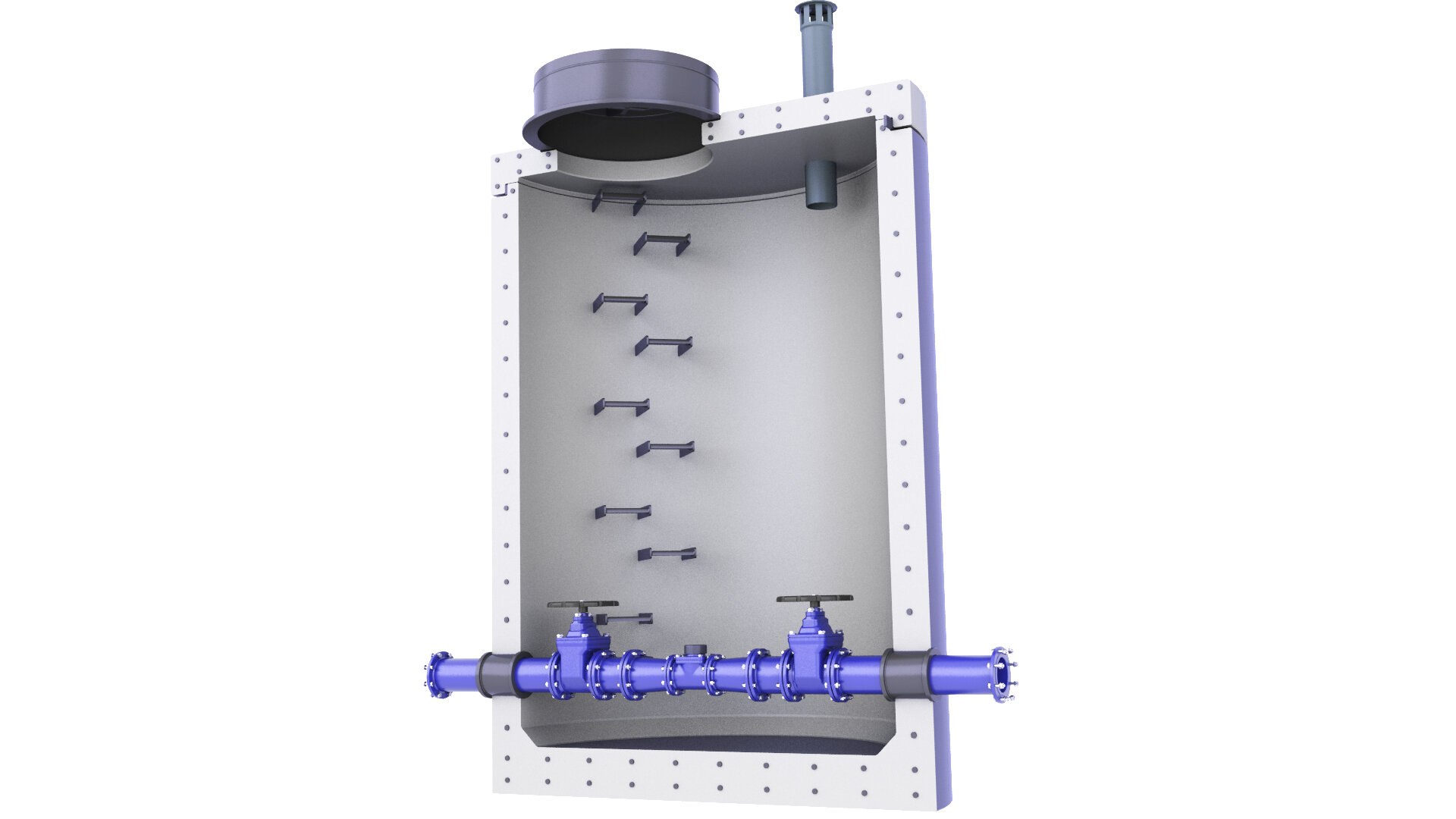 3D Underground Water Meter Well Diagram Inside 6 - TurboSquid 1764607