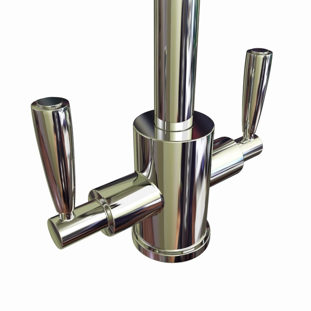 3d model of kitchen tap