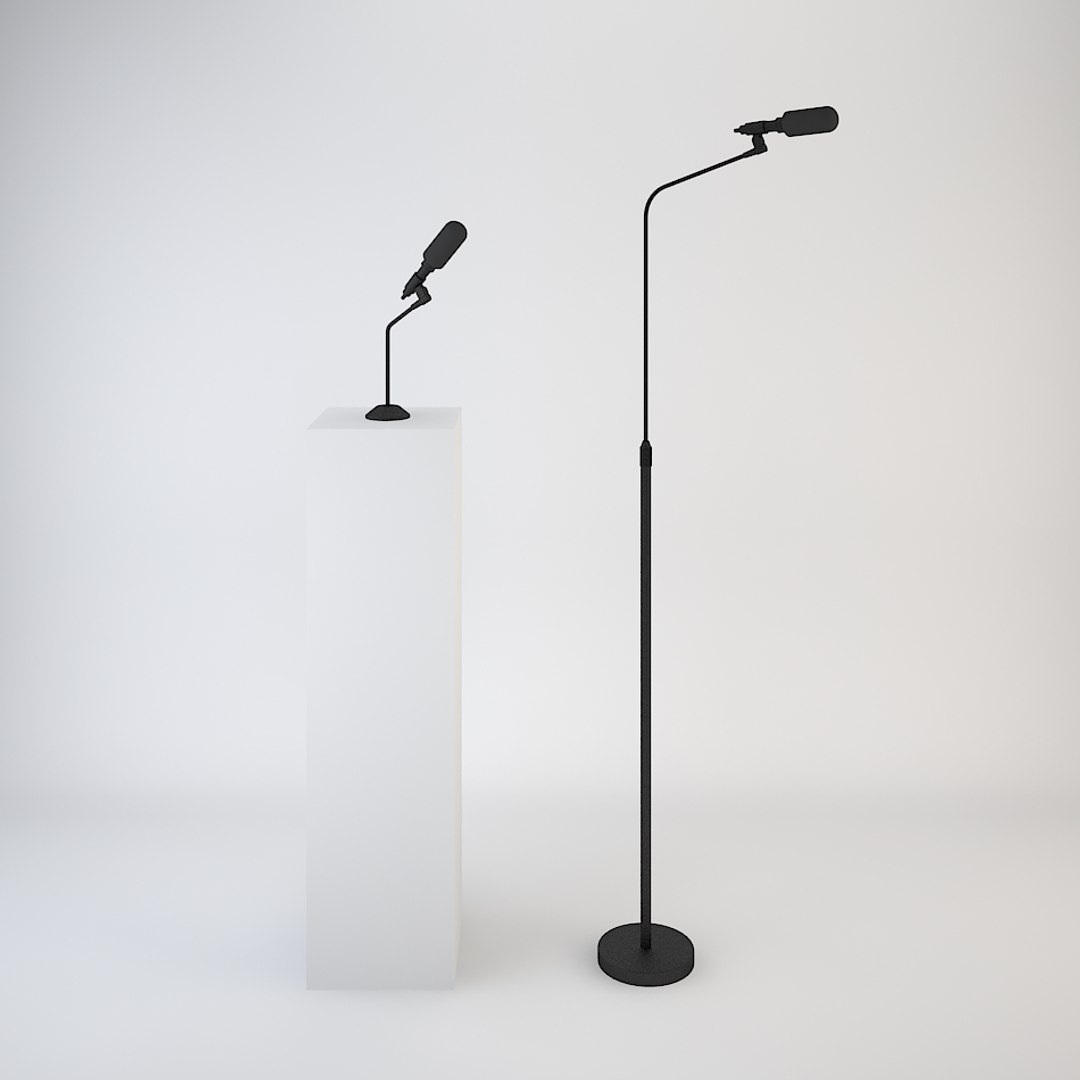 3d Microphone Mic Model