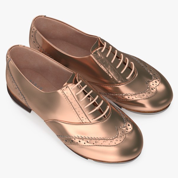 modelo 3d Gold Tap Shoes - TurboSquid 2016297