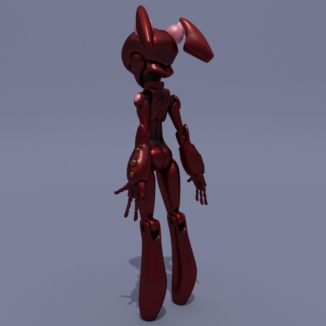 3D rig robot alexa model - TurboSquid 1231905