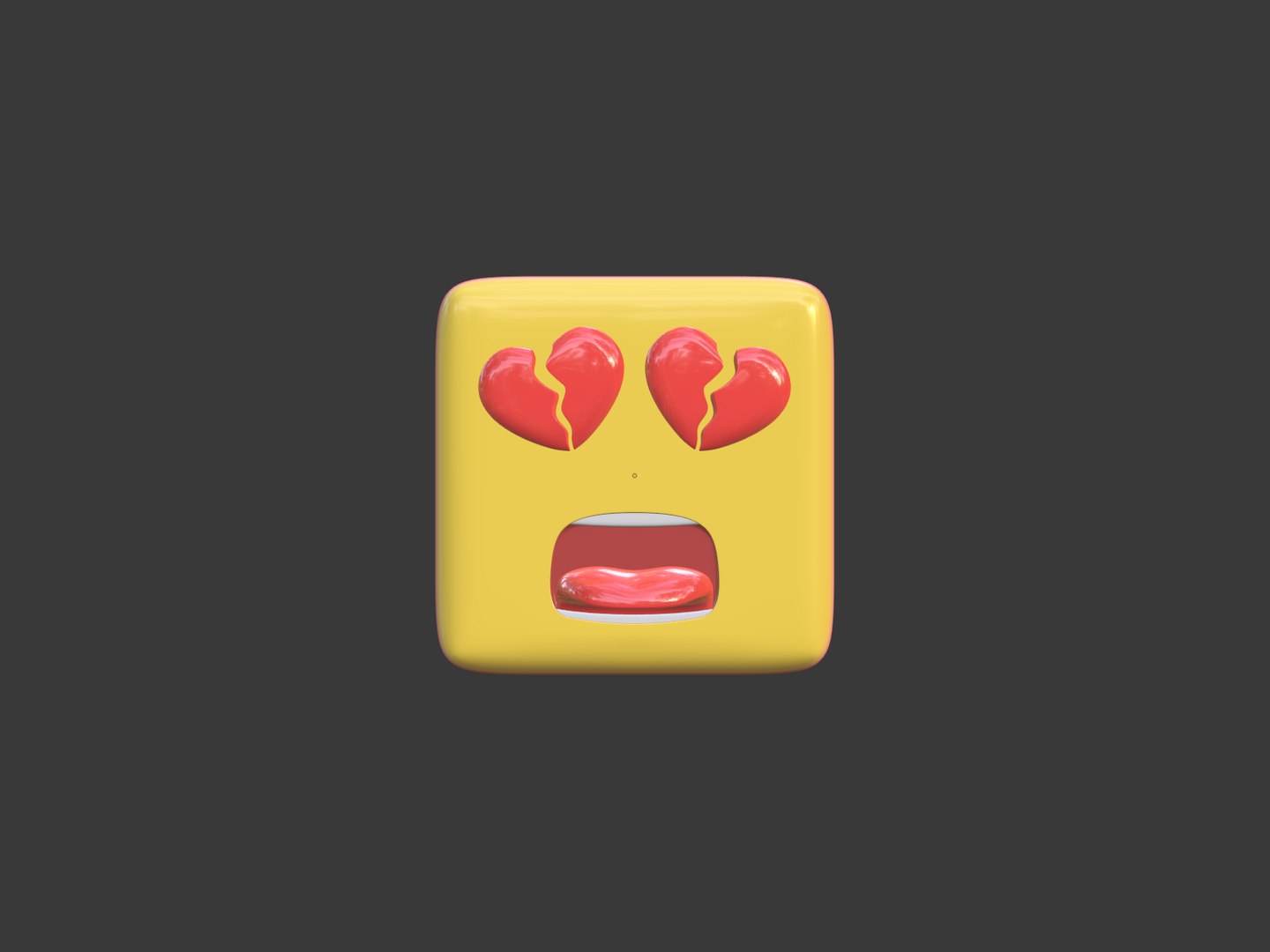3D Square Emoticons - TurboSquid 1498447