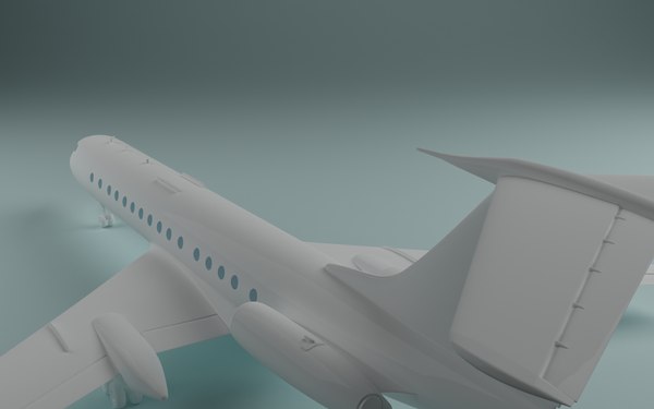 3d airplane tu-134