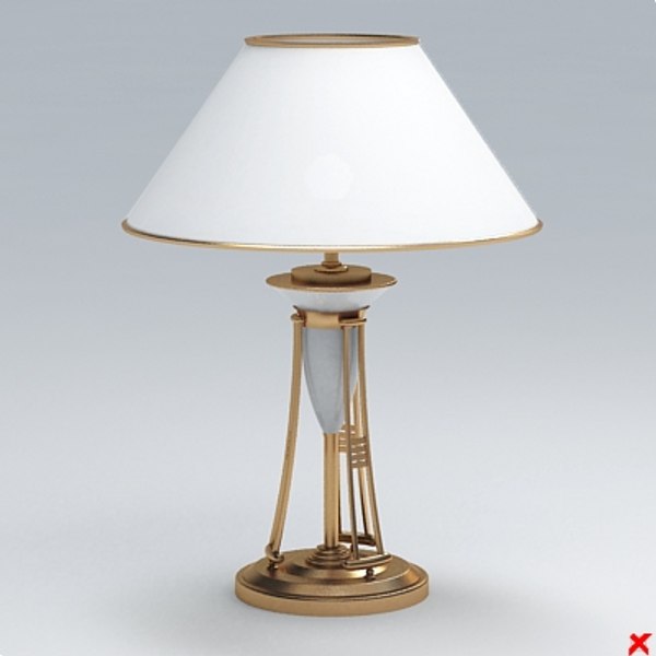 3d lamp model