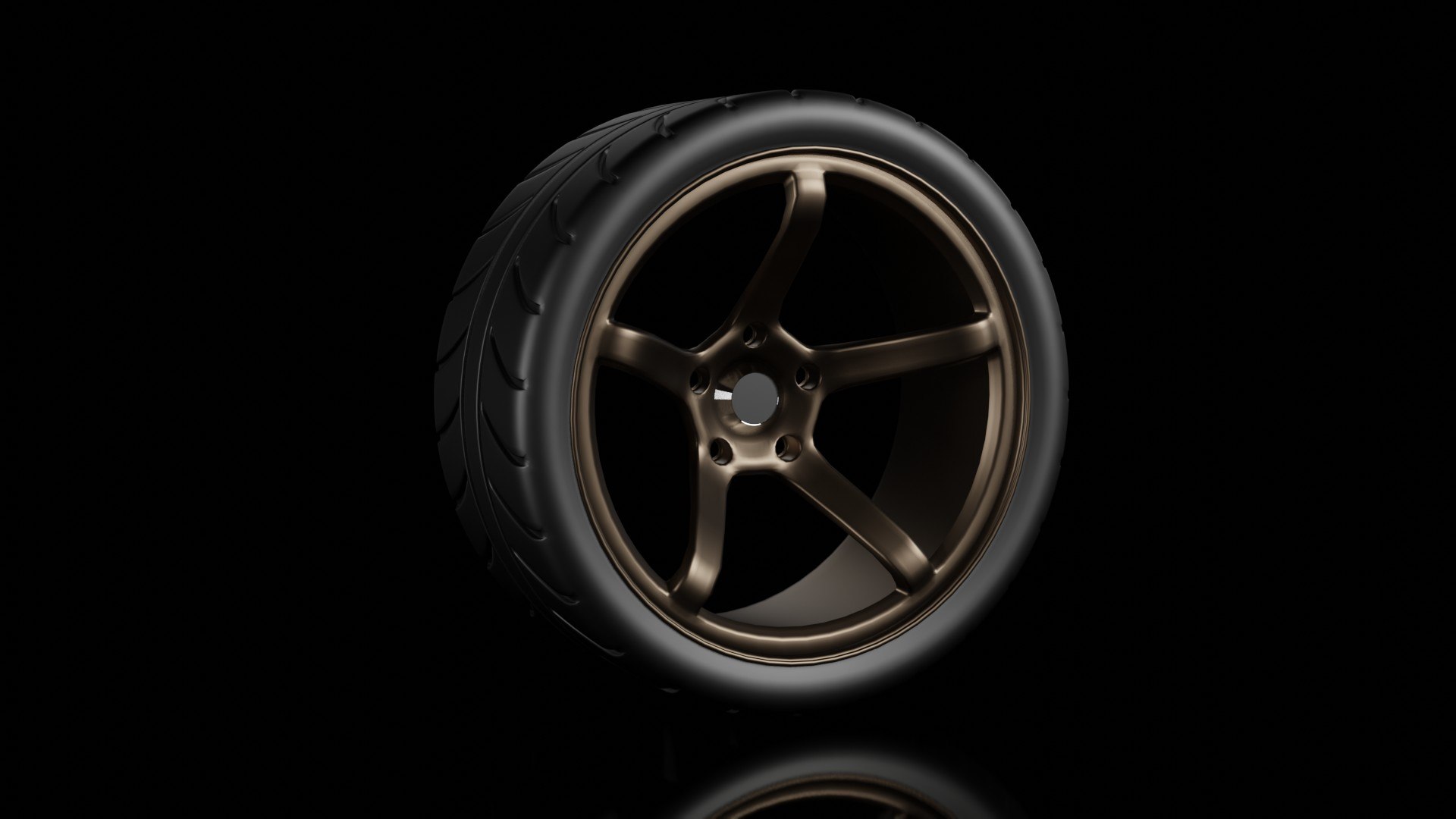 3D Custom Aftermarket Wheel Model - TurboSquid 2339700