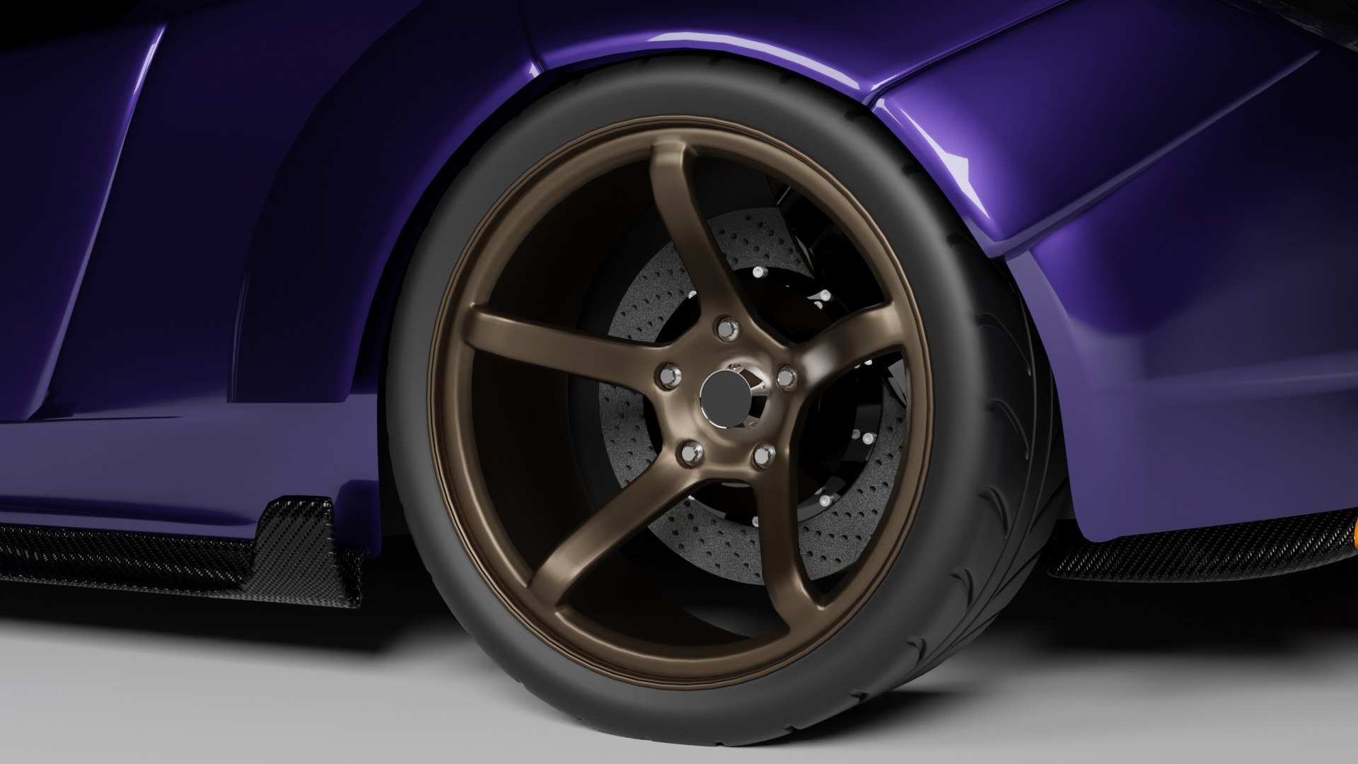 3D Custom Aftermarket Wheel Model - TurboSquid 2339700